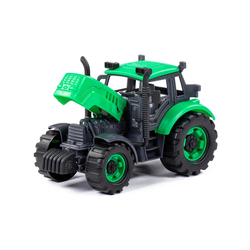 Tractor cu inerție Progress (în cutie), Polesie (91222) - Jucarii MD