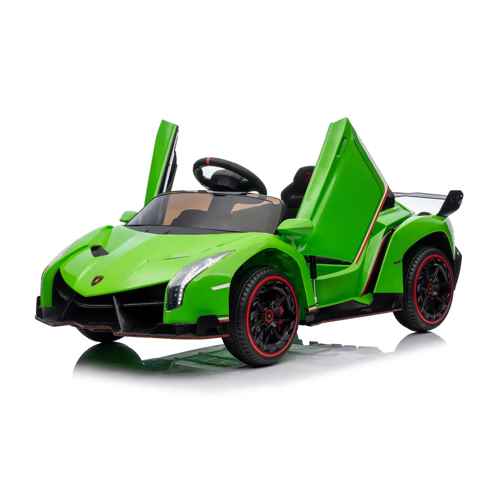 Masina pe acumulator Lamborghini Veneno (MX615B / 1 verde) - Jucarii MD