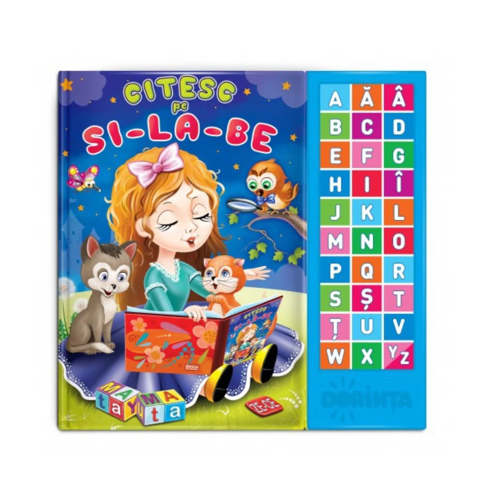 Carte cu sunete.Citeste pe silabe (43288) - Jucarii MD