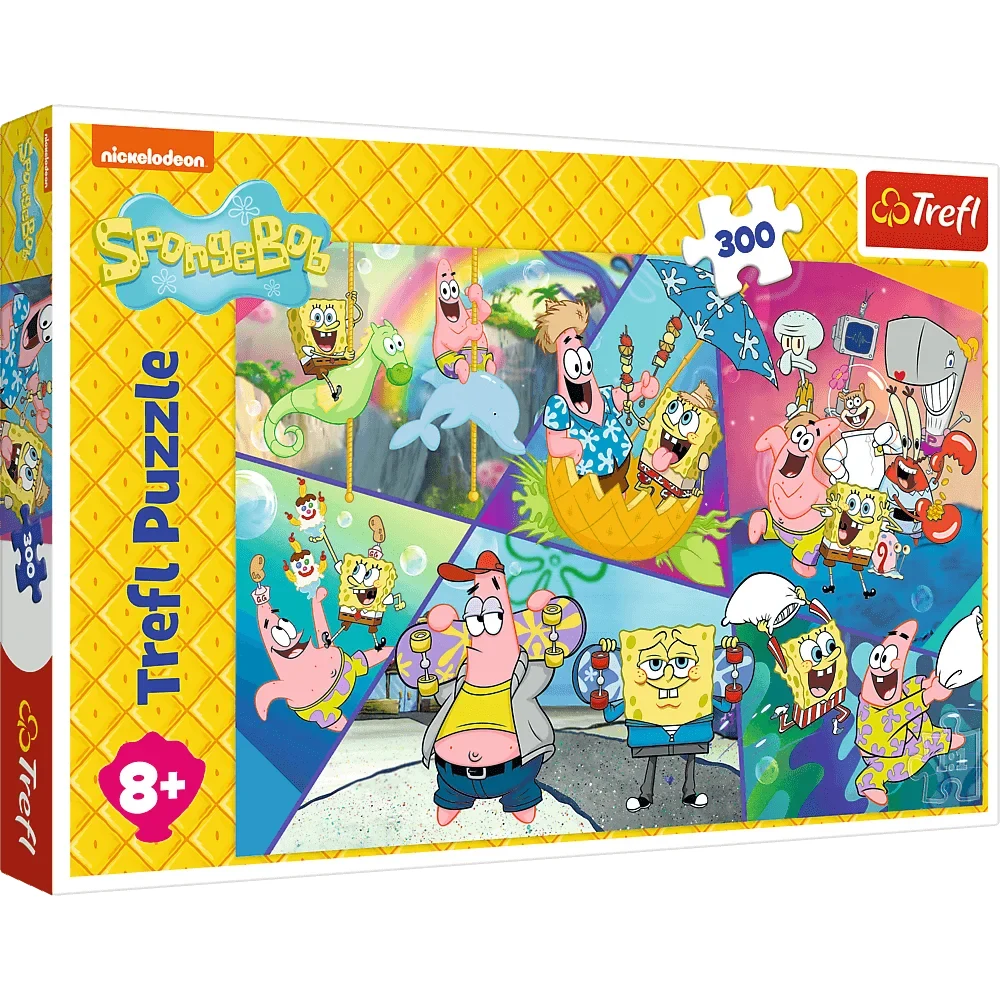 SpongeBob, 300 elemente (23038) - Jucarii MD